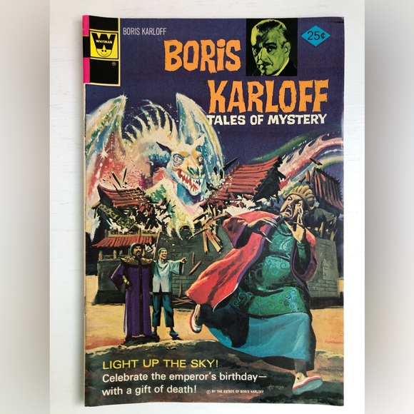 Whitman Comic | Other | Vintage 974 Boris Karloff No57 Comic Book | Poshmark